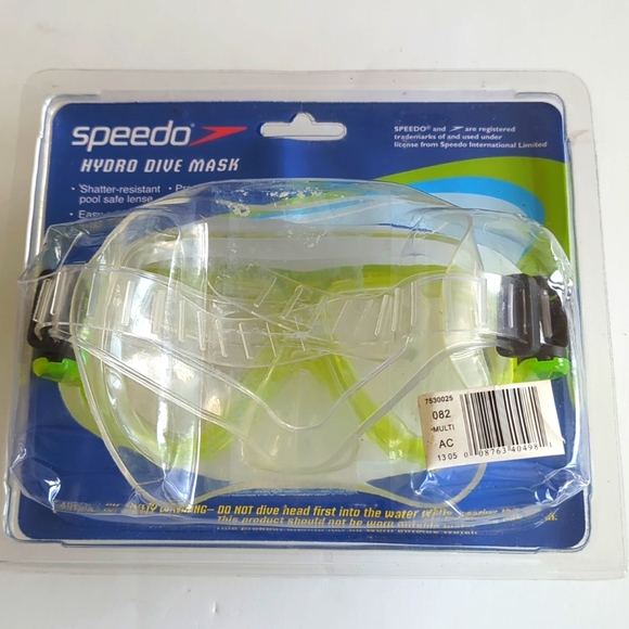 Speedo | Other | Speedo Neon Green Shatter Resistant Precision Fit ...